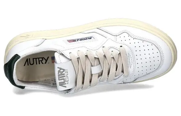AUTRY Medalist Low Top Sneakers - White/black