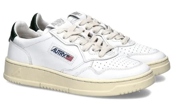 AUTRY Medalist Low Top Sneakers - White/black