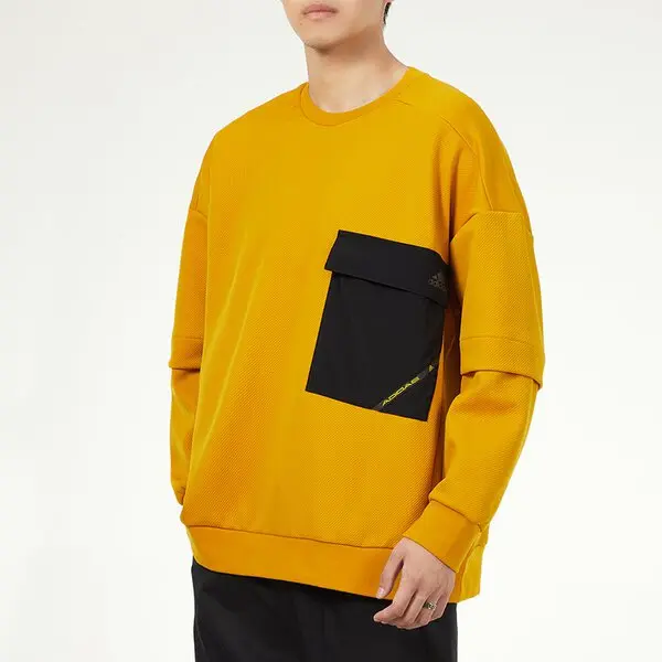 Adidas Contrasting Colors Pocket Sports Pullover