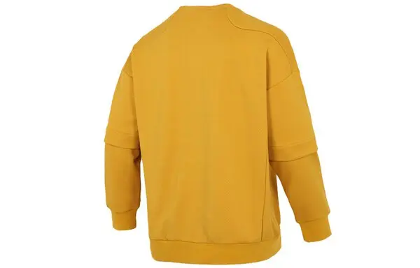 Adidas Contrasting Colors Pocket Sports Pullover - Yellow