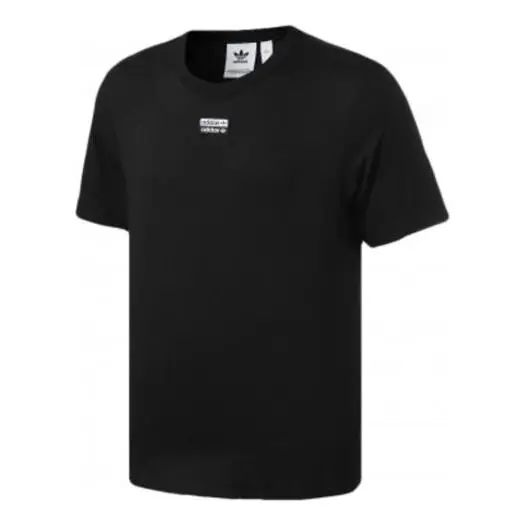 Adidas Originals Printing Sports Short Sleeve - Black