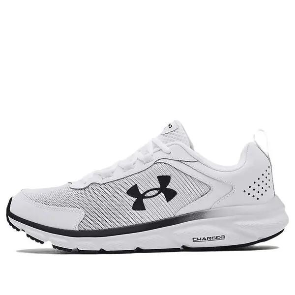 Under Armour Charged Assert Athletic Sneakers - White/black