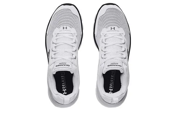 Under Armour Charged Assert Athletic Sneakers - White/black