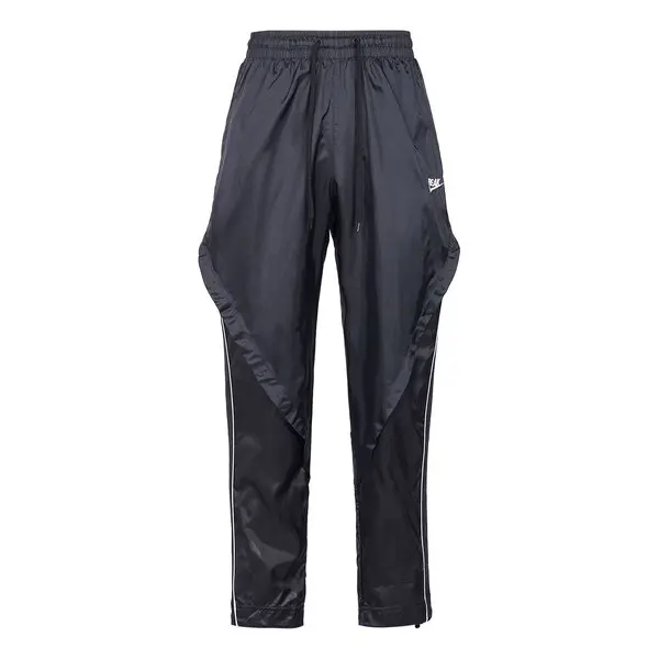 Nike Lwt Track Pant Casual Sports Lacing Woven Long Pants/trousers Autumn - Black
