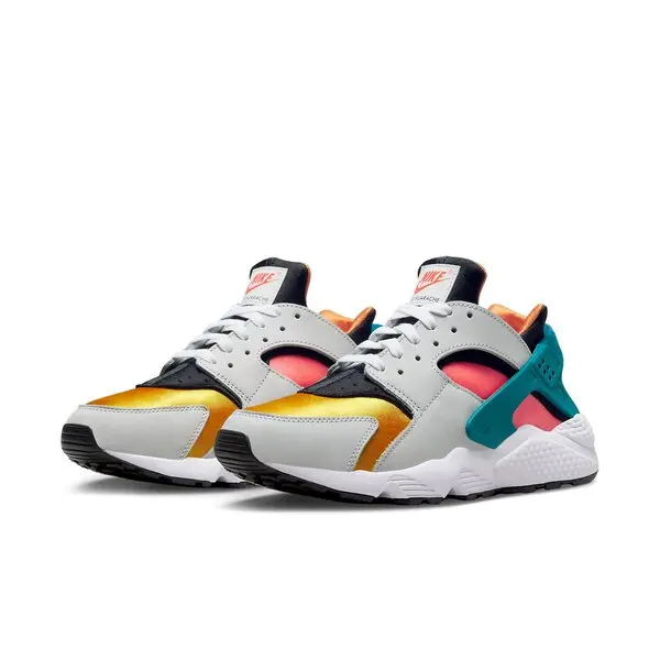 Nike Huarache Run Nyc Sneakers - Grey/black/teal