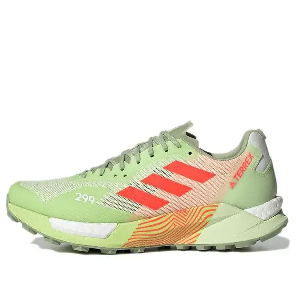 Adidas Agravic Ultra Trail Running Shoes - Green