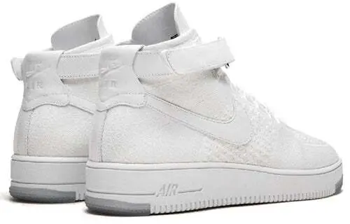 Nike Force 1 Ultra Flyknit Mid Sneakers - White