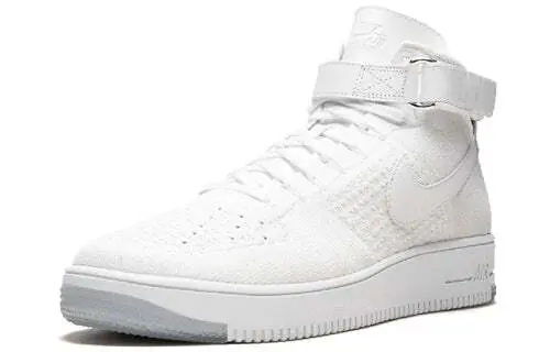 Nike Force 1 Ultra Flyknit Mid Sneakers - White