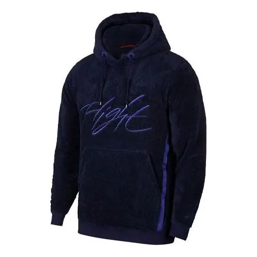 JORDAN Air Flight Fleece Hoodie - Blue