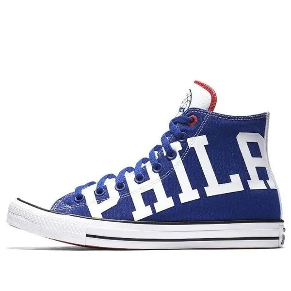 CONVERSE Chuck Taylor All Star Franchise High Top Sneakers - Blue/red