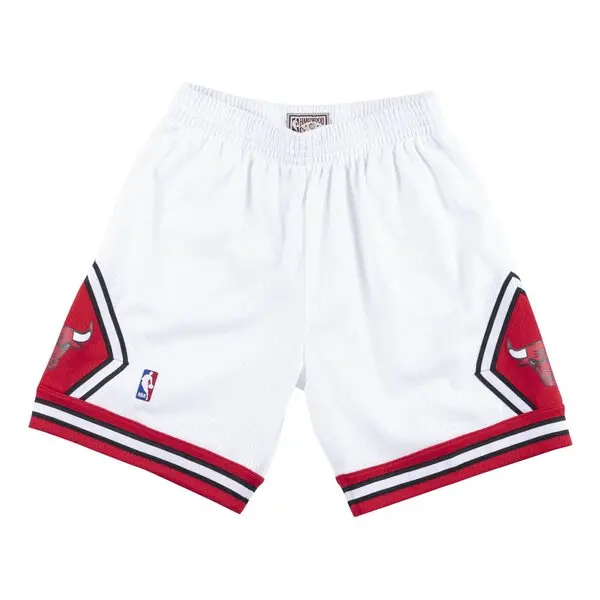 Mitchell & Ness Chicago Bulls 1997-98 Nba Swingman Shorts - White/red