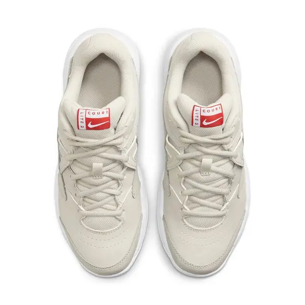 Nike Court Lite 2 Tennis Sneakers - Cream