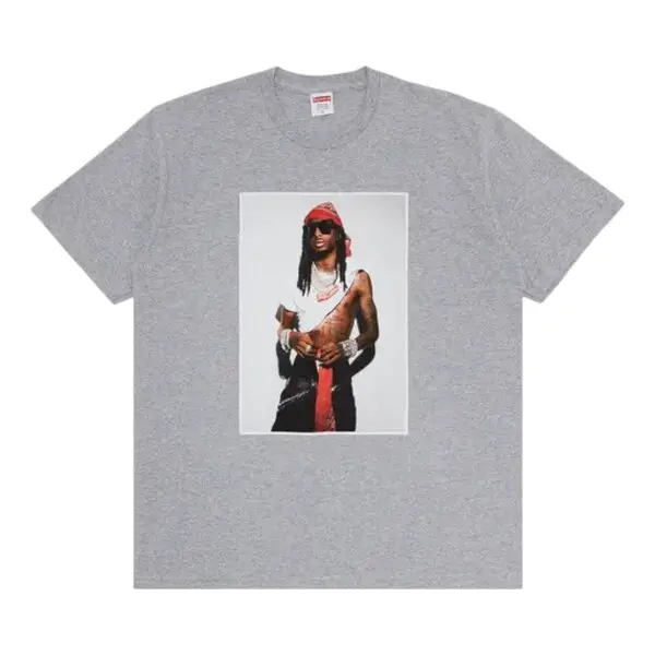 Supreme Playboi Carti T-shirt - Heather Grey