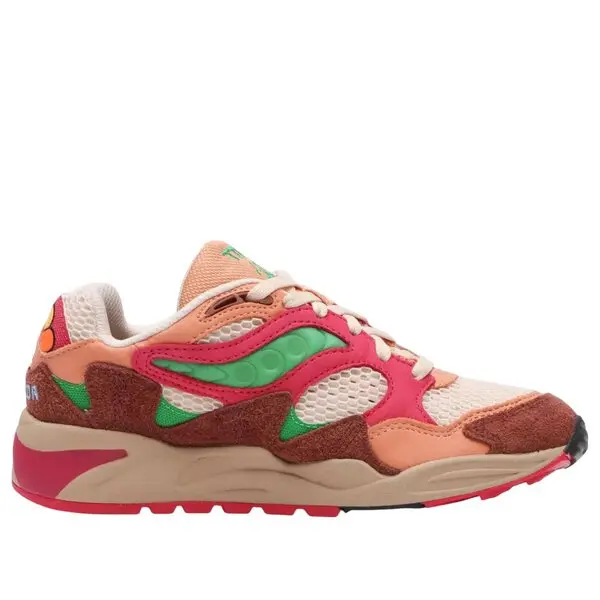 Saucony X Jae Tips Grid Shadow 2 "what's The Occasion?" Sneakers - Brown