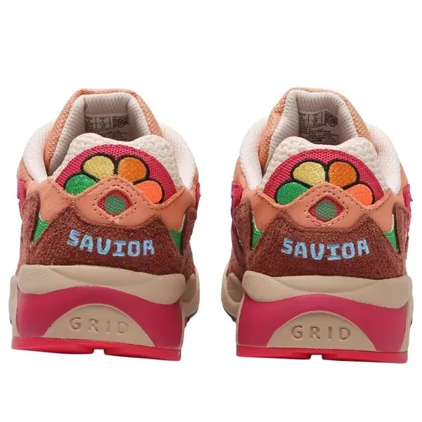 Saucony X Jae Tips Grid Shadow 2 "what's The Occasion?" Sneakers - Brown