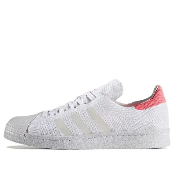 Adidas Superstar 80s Primeknit Sneakers - White/pink