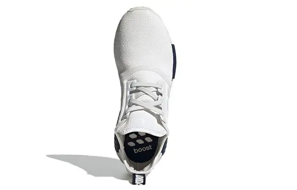 Adidas Nmd_r1 Sneakers With Wordmark Heel Stripe - White