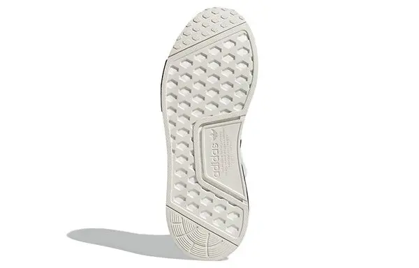 Adidas Nmd_r1 Sneakers With Wordmark Heel Stripe - White