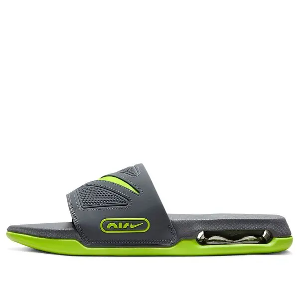 Nike Max Cirro Slide - Dark Grey/volt