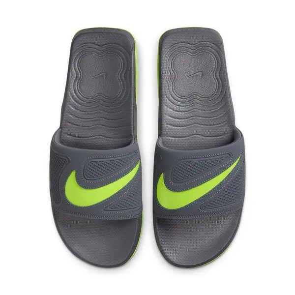Nike Max Cirro Slide - Dark Grey/volt