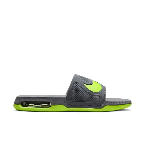 Nike Max Cirro Slide - Dark Grey/volt