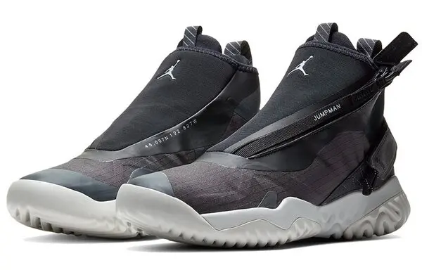 JORDAN Air Proto React Z High Top Sneakers - Black/reflect Silver