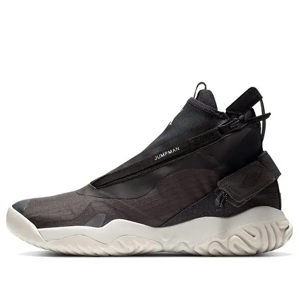 JORDAN Air Proto React Z High Top Sneakers - Black/reflect Silver