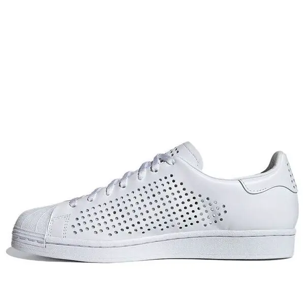 Adidas Originals Superstar Perforated Sneakers - White