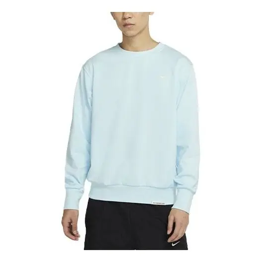 Nike Standard Issue Casual Crew-neck Long Sleeve - Blue