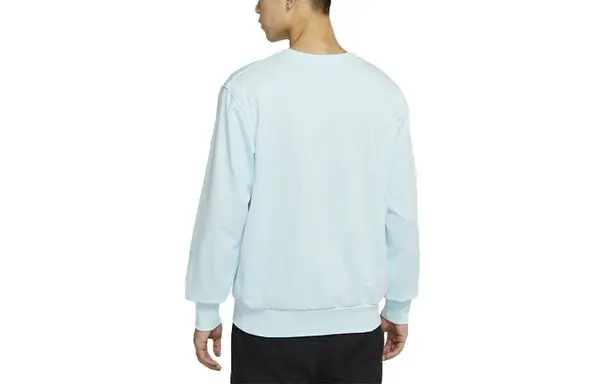 Nike Standard Issue Casual Crew-neck Long Sleeve - Blue