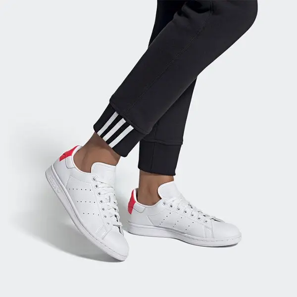 Adidas Originals Stan Smith Sneakers - White/red