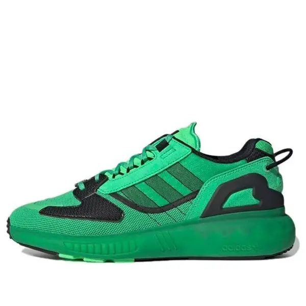 Adidas Zx 5000 Boost Low Top Sneakers - Fluorescent Green