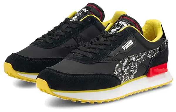 PUMA Peanuts X Future Rider "comic Strips" Sneakers