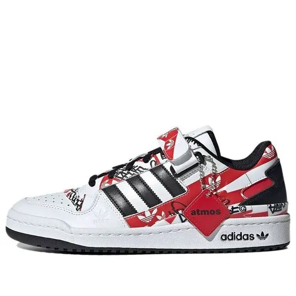 Adidas Atmos X Forum Low 'graffiti - White/red/black