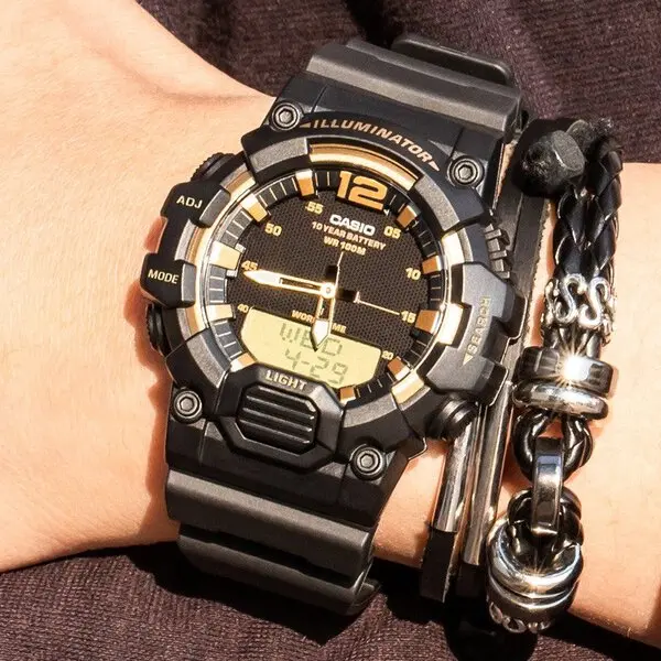 Casio Analog-digital Watch - Black/gold