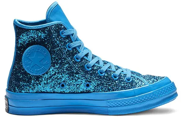 CONVERSE Chuck 70 High Top Glitter Sneakers