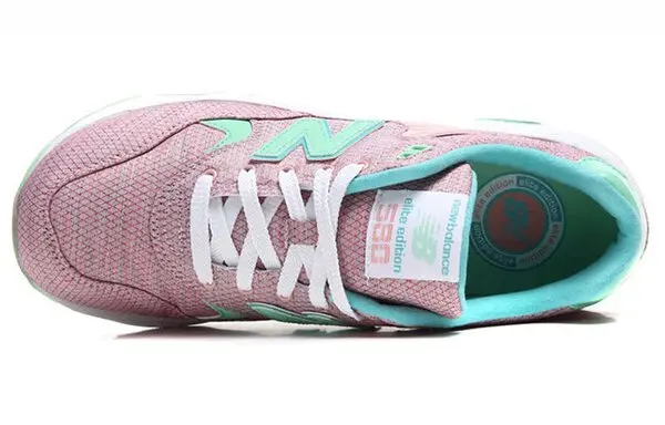 NEW BALANCE 580 Elite Edition Low Top Sneakers - Graypinkred