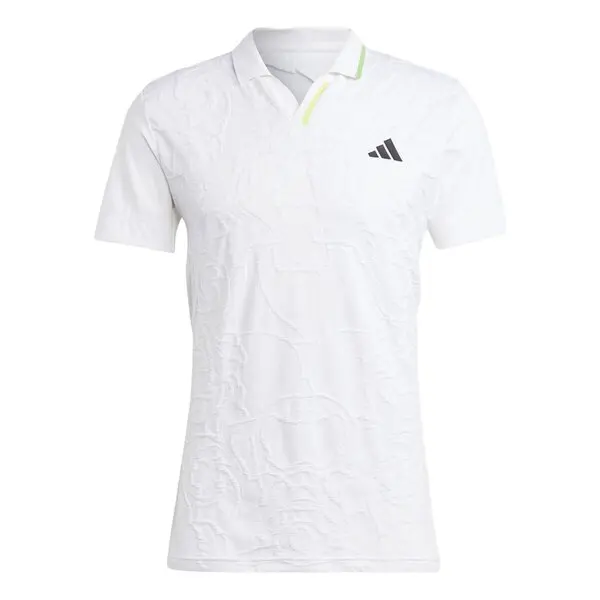 Adidas Aeroready Freelift Pro Tennis Polo Shirt - White
