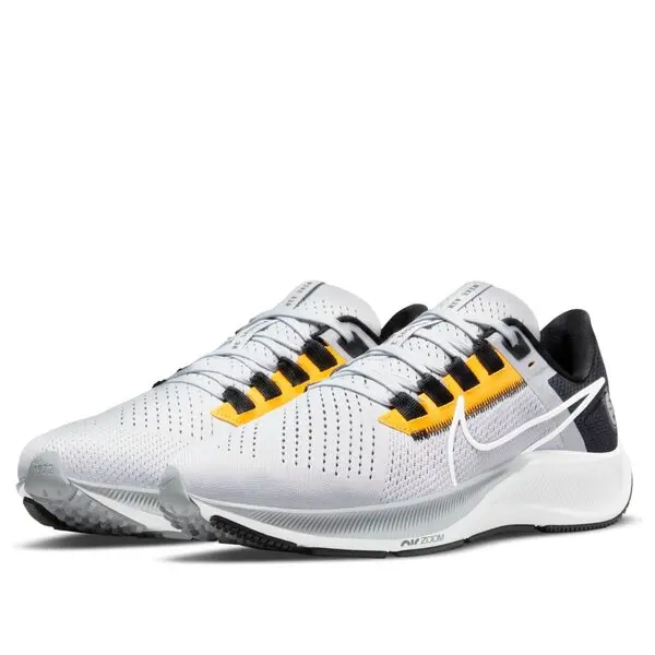 Nike Nfl X Air Zoom Pegasus 38 Pittsburgh Steelers Sneakers - Brown