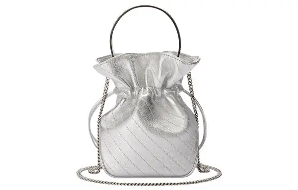 Gucci Blondie Mini Bucket Bag In Leather