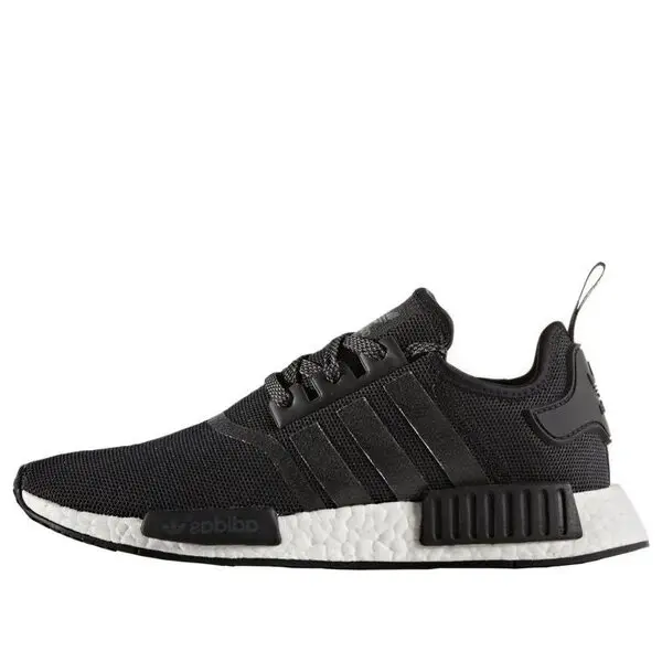 Adidas Nmd_r1 "black Reflective" Sneakers - Black/white