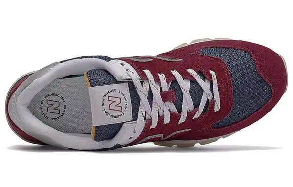 NEW BALANCE 574 Rugged Sneakers - Red/gray/white