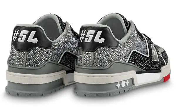 LOUIS VUITTON Embellished Trainer Sneakers