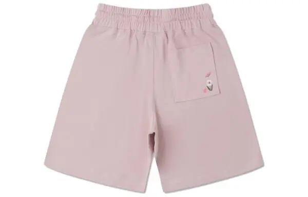 CONVERSE Embroidered Floral Drawstring Shorts