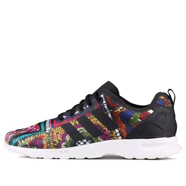 Adidas Zx Flux Advance Smooth "graphic Print - Core Black/multi-color