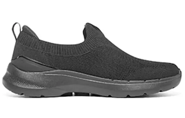 Sketchers Go Walk 6 Slip-on Athletic Shoes - Black