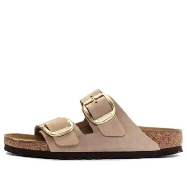 BIRKENSTOCK Arizona Big Buckle Sandals - Beige