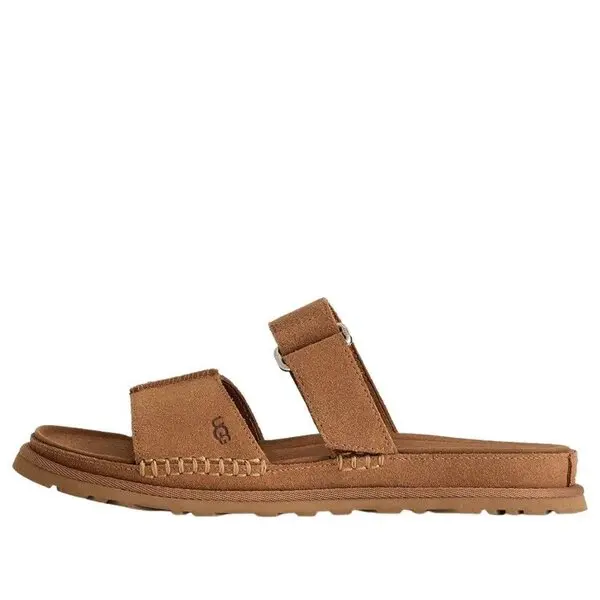 UGG Goldengaze Slide Sandals - Chestnut