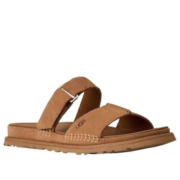 UGG Goldengaze Slide Sandals - Chestnut