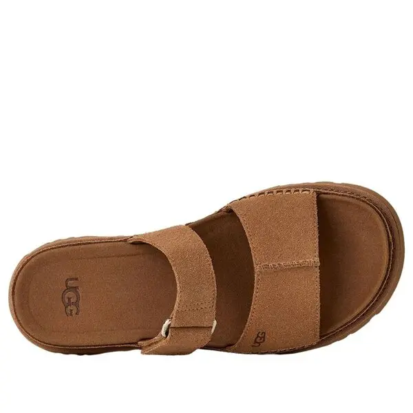UGG Goldengaze Slide Sandals - Chestnut